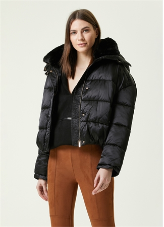 Network Kadın Regular Fit Siyah Puffer Mont L EU Network Kadın Regular Fit Siyah Puffer Mont L EU