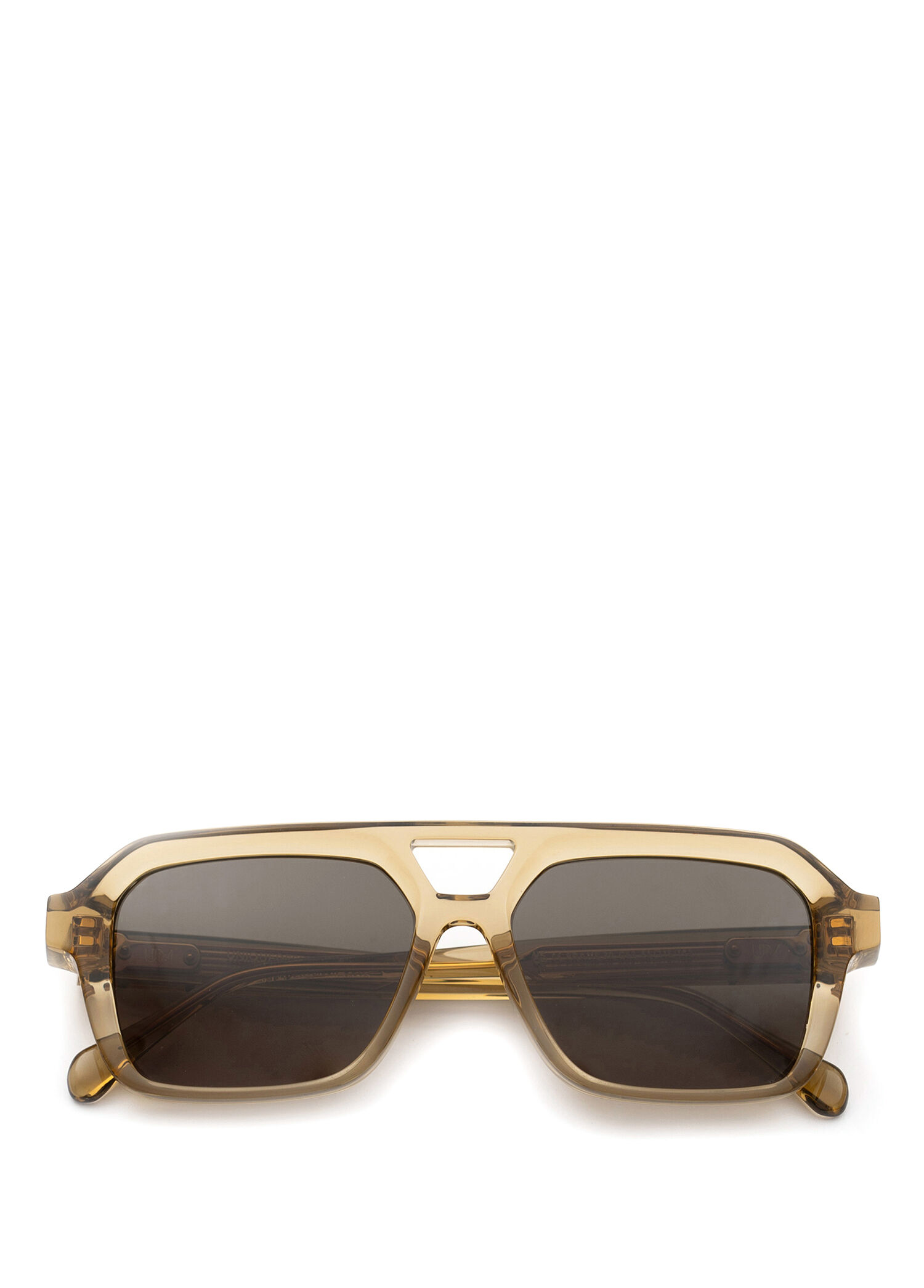 Unique Design Milano Sarı Kadın Frame 20 Bal Rengi Asetat Unisex Güneş ...