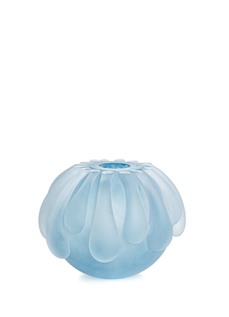 Kebel Interiors Droplet M Mavi Cam Vazo Kebel Interiors Droplet M Mavi Cam Vazo