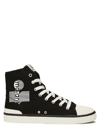 Isabel Marant Kadın Siyah Kontrast Logolu Sneaker 37 EU Isabel Marant Kadın Siyah Kontrast Logolu Sneaker 37 EU