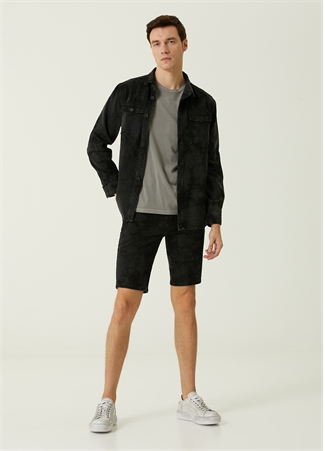 Academia Erkek Antrasit Batik Desenli Jean Şort Gri 36 IT Academia Erkek Antrasit Batik Desenli Jean Şort Gri 36 IT