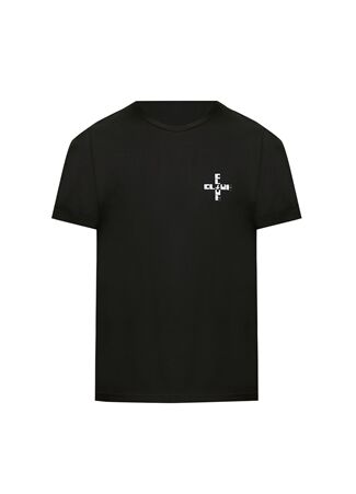 Beymen Club Erkek Siyah Kuş Logo Baskılı T-shirt S