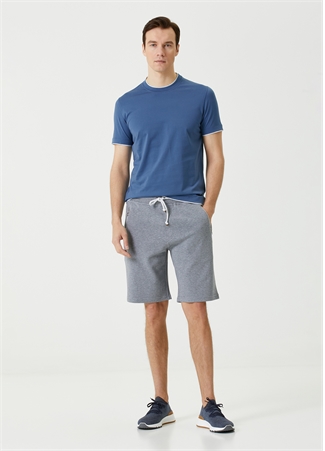 Brunello Cucinelli Erkek BERMUDA Gri S EU Brunello Cucinelli Erkek BERMUDA Gri S EU