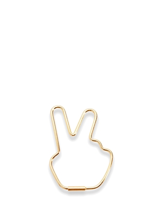 Donkey Gold El Formlu Anahtarlık Altın Rengi EU Donkey Gold El Formlu Anahtarlık Altın Rengi EU