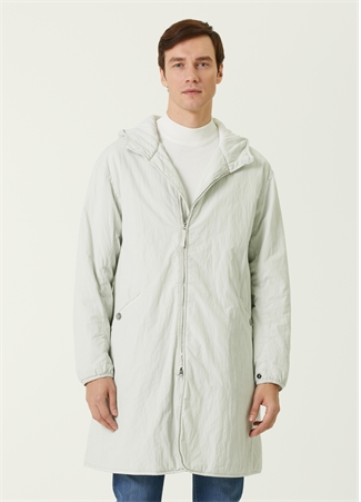 Stone Island Shadow Erkek Gri Kapüşonlu Parka Mavi M EU Stone Island Shadow Erkek Gri Kapüşonlu Parka Mavi M EU