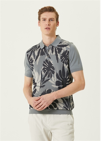 Beymen Collection Erkek POLO YAKA JAKARLI EUIKO Gri S EU Beymen Collection Erkek POLO YAKA JAKARLI EUIKO Gri S EU
