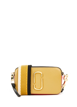 Marc Jacobs (the) Kadın Colorblocked Logolu Deri Omuz Çantası Haki Eu Marc Jacobs (the) Kadın Colorblocked Logolu Deri Omuz Çantası Haki Eu