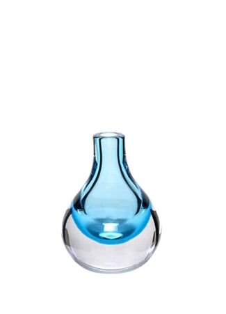 Hübsch Mavi Cam Vazo