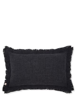 Table And Sofa Montreal Fringed Antrasit Dekoratif Yastık Gri