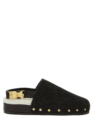 Beymen Club Kadın Füme Keçe Terlik Gri 36 Beymen Club Kadın Füme Keçe Terlik Gri 36