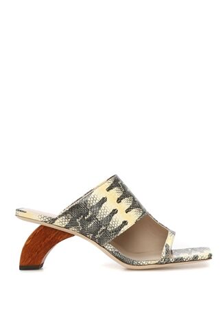 Rejina Pyo Kadın Silver Topuk Detaylı Deri Terlik Beyaz 40 EU Rejina Pyo Kadın Silver Topuk Detaylı Deri Terlik Beyaz 40 EU