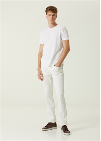 Beymen Collection Erkek Beyaz Bisiklet Yaka T-shirt S EU Beymen Collection Erkek Beyaz Bisiklet Yaka T-shirt S EU