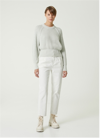 Beymen Club Kadın Mint Bisiklet Yaka Reglan Kol Kazak Mavi S Beymen Club Kadın Mint Bisiklet Yaka Reglan Kol Kazak Mavi S