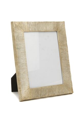 Pigeon & Poodle Tulua Gold Çizgi Dokulu Çerçeve Gri