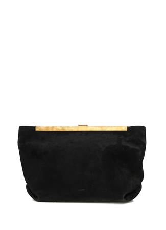 Khaite Kadın The Augusta Siyah Deri Omuz Çantası EU