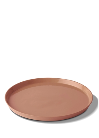 Esma Dereboy Mercan Medium Seramik Tabak Kırmızı