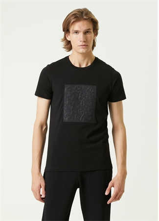 Beymen Club Erkek Siyah Monogram Logo Detaylı T-shirt XS Beymen Club Erkek Siyah Monogram Logo Detaylı T-shirt XS