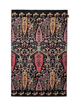 Feyz Contemporary Rugs Gabbeh Siyah 135x210 Cm Halı Feyz Contemporary Rugs Gabbeh Siyah 135x210 Cm Halı