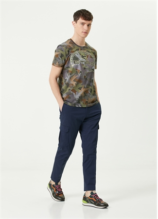 Etro Erkek PANTOLON Lacivert 54 IT Etro Erkek PANTOLON Lacivert 54 IT