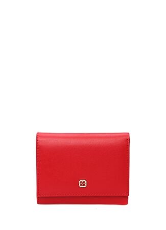 Beymen Hediye Kadın Kırmızı Deri Cüzdan EU