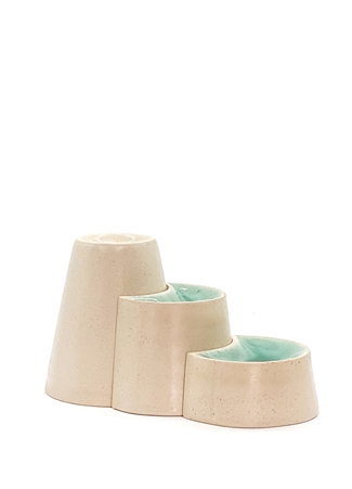 Hiç Ceramics Çok Fonksiyonlu Seramik Sunum Seti Renkli Hiç Ceramics Çok Fonksiyonlu Seramik Sunum Seti Renkli