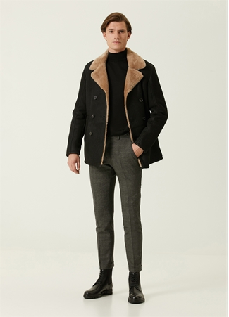 Network Erkek Slim Fit Siyah Antrasit Yün Pantolon Gri 46-6N EU Network Erkek Slim Fit Siyah Antrasit Yün Pantolon Gri 46-6N EU