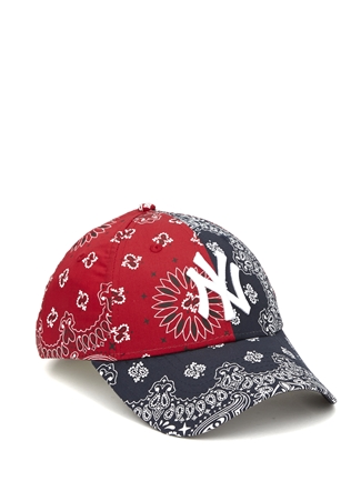 New Era Kadın Paisley 9Forty Neyyan Kırmızı Şapka EU New Era Kadın Paisley 9Forty Neyyan Kırmızı Şapka EU