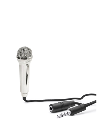 Kikkerland Erkek Mini Karaoke Mikrofonu EU Kikkerland Erkek Mini Karaoke Mikrofonu EU