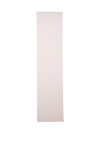 Balmain Kadın Pembe Geometrik Desenli Yün Atkı EU