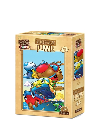 Art Puzzle Hızlı Köpek 6 Parça Ahşap Eu Art Puzzle Hızlı Köpek 6 Parça Ahşap Eu