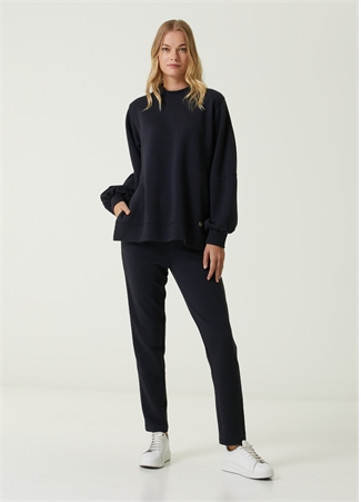 Beymen Collection Kadın Lacivert Dokulu Pantolon S Beymen Collection Kadın Lacivert Dokulu Pantolon S