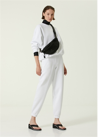 T by Alexander Wang Kadın Beyaz Logo Baskılı Eşofman Altı M EU T by Alexander Wang Kadın Beyaz Logo Baskılı Eşofman Altı M EU