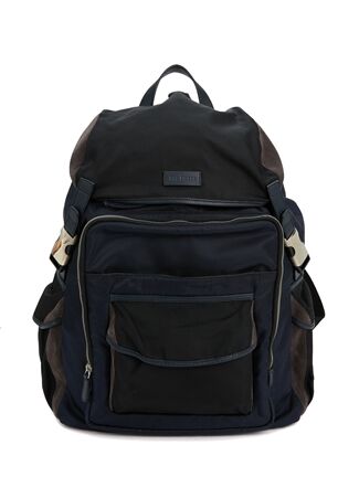 Pal Zileri Erkek Lacivert Sırt Çantası Gri EU