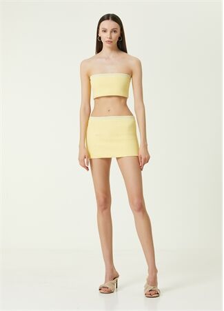 Jacquemus Kadın Etek Sarı 36 Fr