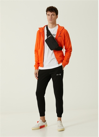 Off-White Erkek Siyah Logolu Jogger Eşofman Altı L EU Off-White Erkek Siyah Logolu Jogger Eşofman Altı L EU