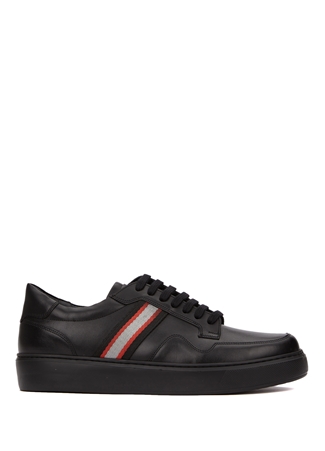 Beymen Club Erkek Siyah Kolon Şeritli Deri Sneaker 42 Beymen Club Erkek Siyah Kolon Şeritli Deri Sneaker 42