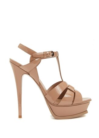 Kadın Tribute Bej Deri Sandalet 35 Eu Kadın Tribute Bej Deri Sandalet 35 Eu