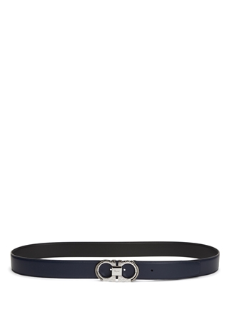 Salvatore Ferragamo Erkek Lacivert Logo Tokalı Deri Kemer 05 Eu Salvatore Ferragamo Erkek Lacivert Logo Tokalı Deri Kemer 05 Eu