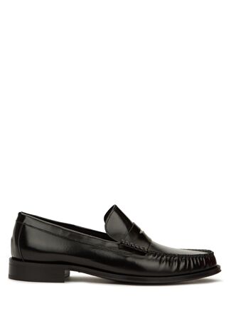 Paul Smith Erkek Siyah Deri Loafer 0 UK