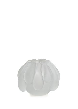 Kebel Interiors Droplet S Beyaz Cam Vazo Kebel Interiors Droplet S Beyaz Cam Vazo