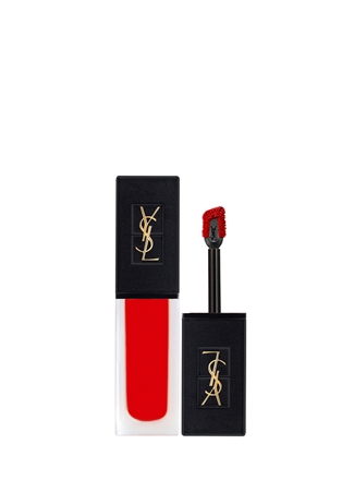 Yves Tatouage Couture Velvet Cream 201 Likit Ruj Kırmızı Yves Tatouage Couture Velvet Cream 201 Likit Ruj Kırmızı
