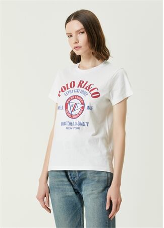 Polo Ralph Lauren Kadın TSHIRT Beyaz XS EU