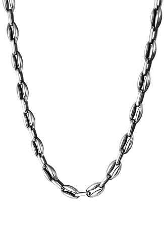 Kayra Khan Erkek Sailor Italian Chain Gümüş Rengi Kolye Gri EU Kayra Khan Erkek Sailor Italian Chain Gümüş Rengi Kolye Gri EU