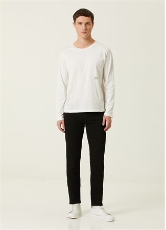 J Brand Erkek Taper Tyler Slim Straight Siyah Jean Pantolon 30 US J Brand Erkek Taper Tyler Slim Straight Siyah Jean Pantolon 30 US