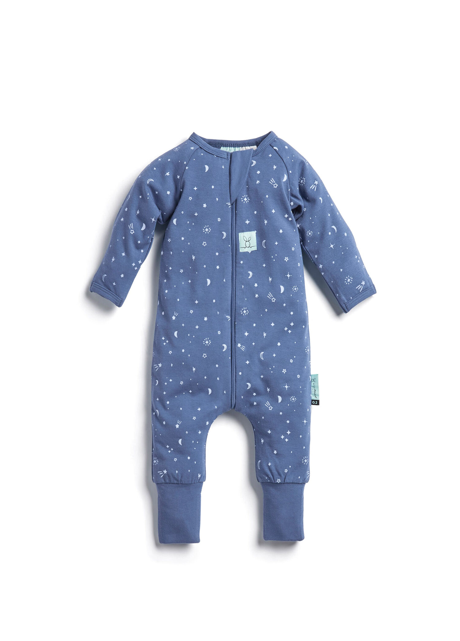 Ergopouch Australia - 0.2 TOG Organik Pamuklu Pijama Tulum - NIGHT SKY