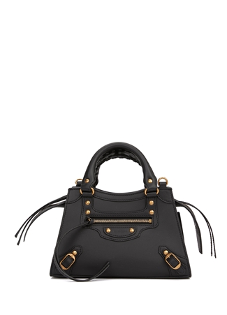 Balenciaga Kadın Neo Classic Siyah Deri Omuz Çantası EU Balenciaga Kadın Neo Classic Siyah Deri Omuz Çantası EU