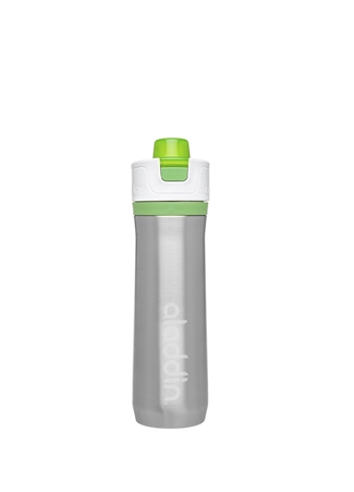 Aladdin Active Hydration Thermavac Silver Yeşil Termos EU Aladdin Active Hydration Thermavac Silver Yeşil Termos EU