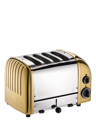 Dualit 47391 Classic Pirinç Rengi 4 Hazneli Ekmek Kızartma Makinesi Çok Renkli Dualit 47391 Classic Pirinç Rengi 4 Hazneli Ekmek Kızartma Makinesi Çok Renkli