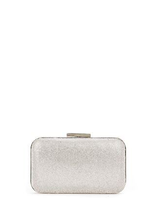 Divarese Kadın Silver Taşlı Clutch Gri Eu Divarese Kadın Silver Taşlı Clutch Gri Eu
