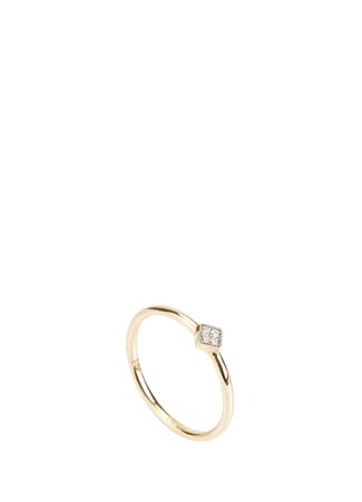 Collection-Ruel Design Kadın Pırlantalı Altın Rengi Yüzük EU Collection-Ruel Design Kadın Pırlantalı Altın Rengi Yüzük EU